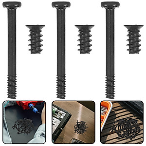 ULTECHNOVO 60pcs Laptops Computer Screw Kit Short Screws CPU and Motherboard Case Fan Mount Screws Self- Tapping Screws Small Screws Assortment Kit Case Fan Screw Kit Ssd Socket