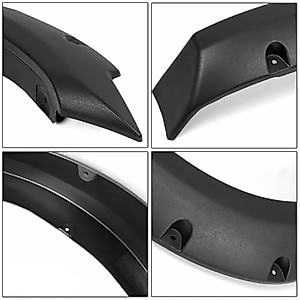 TSHTLAO 4pcs Wheel Fender Flares Front Rear Left Driver Right Passenger Abs Thermo Plastic Pocket Riveted Style 58995PM