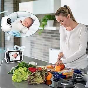 for Hello Baby Monitor Charger, Lnauy Adapter Compatible with HelloBaby HB66 / HB50 / HB6550 / HB30 Baby Camera Monitor K05S050100U Replacement Power Supply Cord Cable 5V