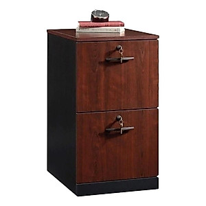 BOWERY HILL 2 Drawer Transitional File Cabinet in Classic Cherry