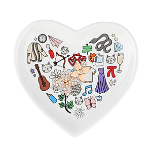 Sincerez Ring dish - gift, Music Merch, Singer Merchandise-Jewelry Dish for Rings, Necklaces, Earrings