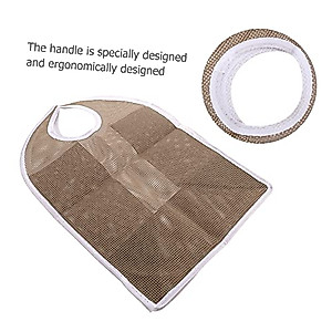 Sundry For Washing Shopping Collapsible Foldable Vegetable Handles with Laundry Home Travel Dirty Basket Holder Khaki Storage Mesh Bags Bag Handbag Organizer Clothes Hamper