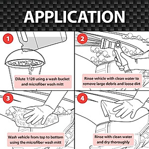 Malco EPIC™ Ceramic Prep Wash Concentrate – Prepare Your Car for Ceramic Coating/Powerful Detergent for Removal of Dirt, Road Film, Brake Dust and Other Soils / 32oz (109632)