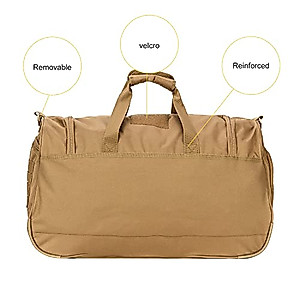 Tactical Military Duffle Bag Gym Bag Travel Sports Bag Outdoor Small Duffel Bag for Men