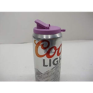 Beverage Buddee Can Cover - Best Can Cover For Standard Size Soda/Beer/Energy Drink Cans - Made In The USA - BPA-PCB Free - 4 pack (Lilac)