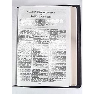 KJV Large Print Thompson Chain Reference Bible - Lambskin Edition
