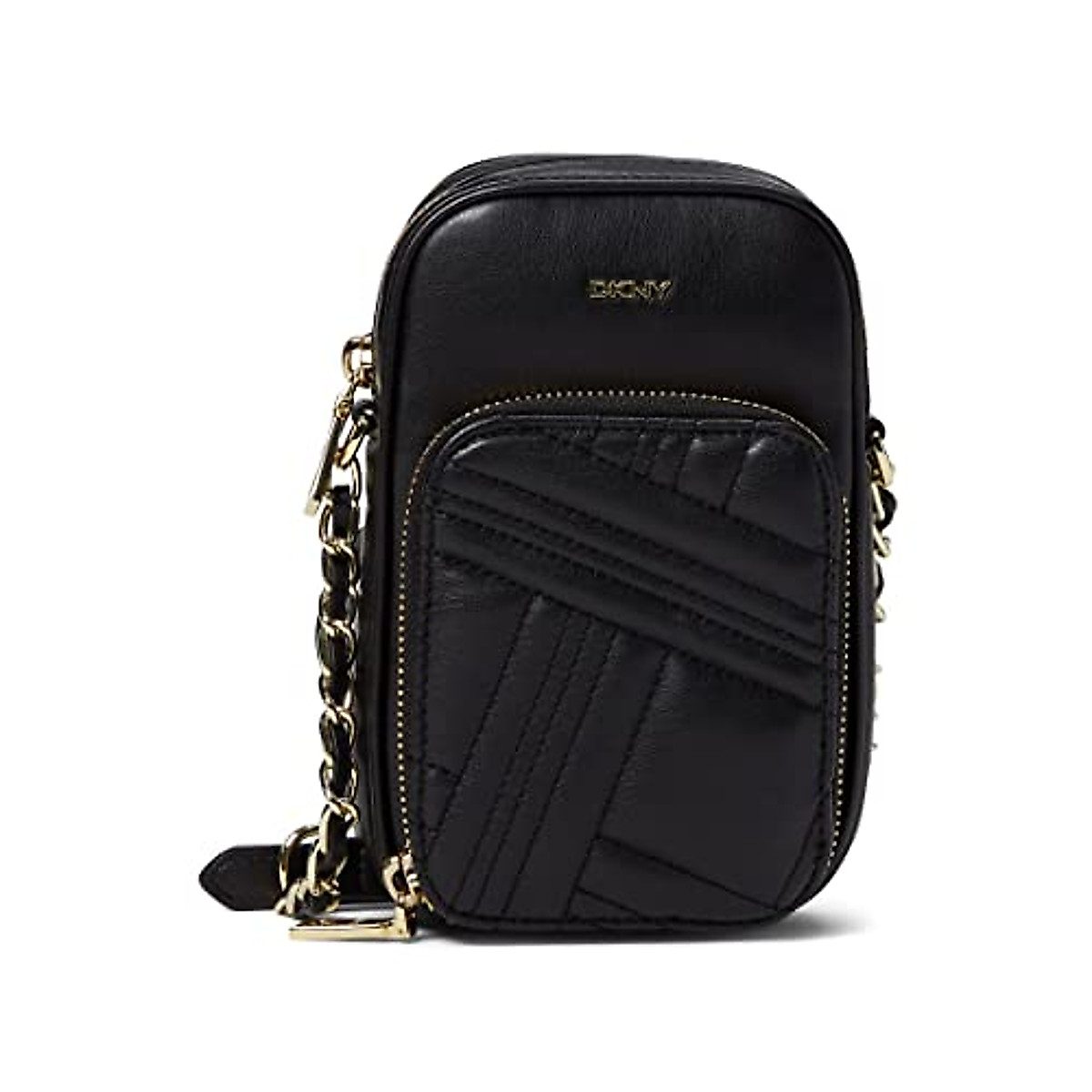 DKNY ASHA NS Crossbody, BLK/Gold