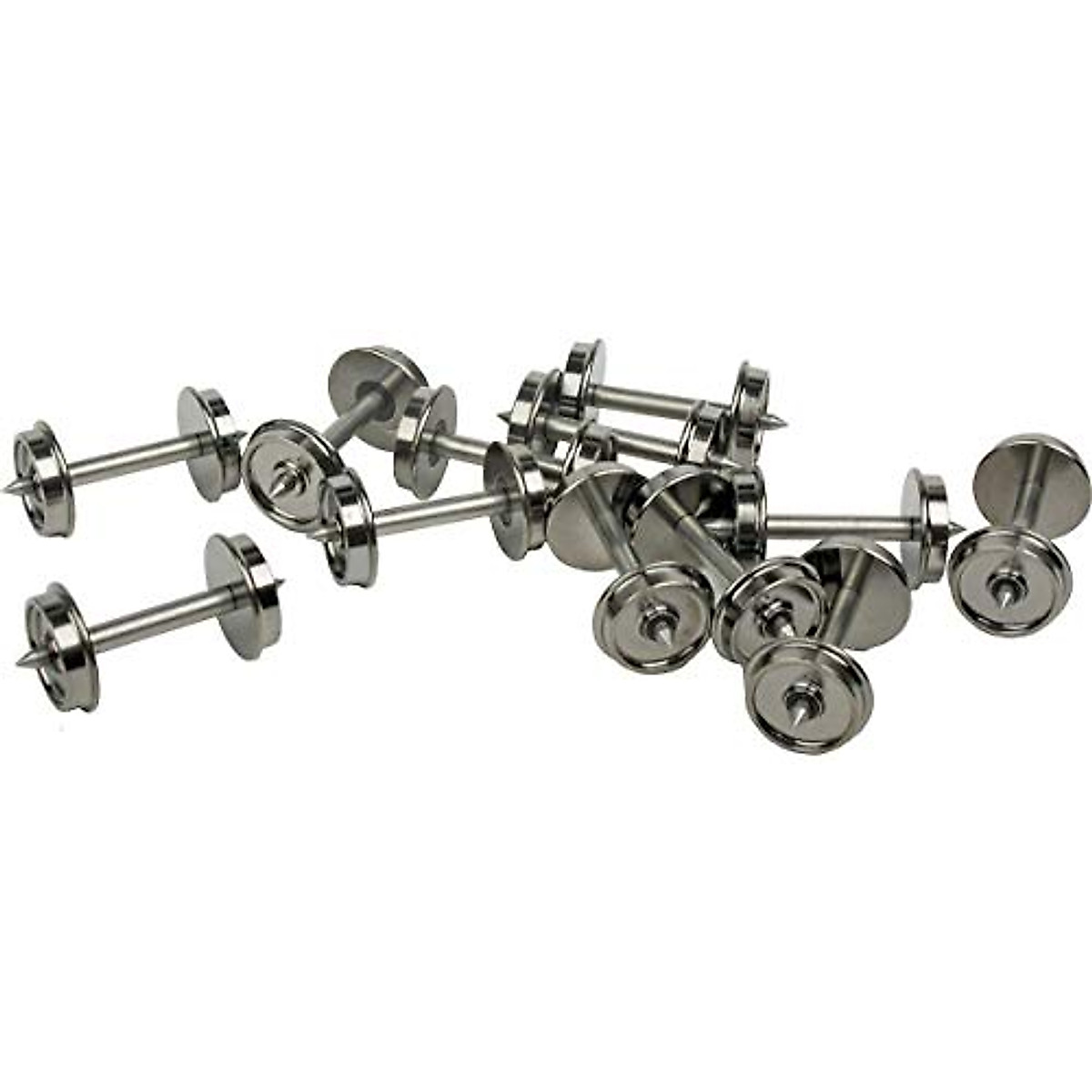 Walthers Proto HO Scale 36" Wheelsets - Metal Wheels/Metal Axles (12-Pack)