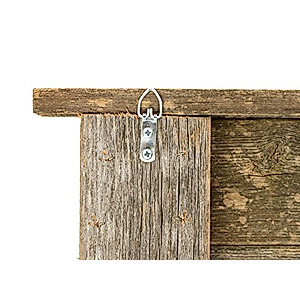 BarnwoodUSA Rustic Shelf, Hanging Wooden Wall Ledge, Country Home Decor