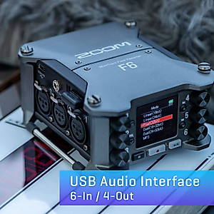 F6 Multitrack Field Recorder