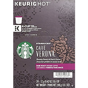 Starbucks Caffe Verona K-Cups, 24 Count