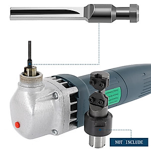 POWLAB Sheet Metal Nibbler Replacement Stainless Steel Cutter Die for 1818 Rectangular Type Down Punch