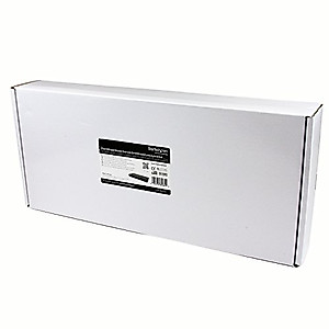 StarTech.com 2-Port Quad Monitor Dual-Link DVI USB KVM Switch with Audio & Hub (SV231QDVIUA), Black