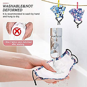 Cloth Face Maks Washable Reusable for Women Men Build-in Nose Wire&Filter Pocket with 9 Filters Adjustable Breathable 3 Layers Cotton Cup Dust Safety Protection Fabric with Designer Printed(9 Pcs)