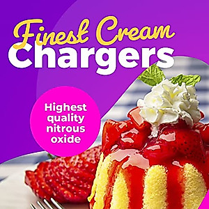 InfusionMax Elite Whipped Cream Chargers 600 packs (24 cartridges x 25 boxes), 9 grams Pure Culinary Gas, Compatible with Standard Whipped Cream Dispensers