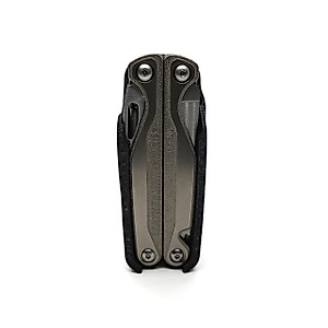 HoldMyGear Sheath compatible with Leatherman Charge+ TTi Multi-Tool (tool not included) (1.5" Belt Clip)