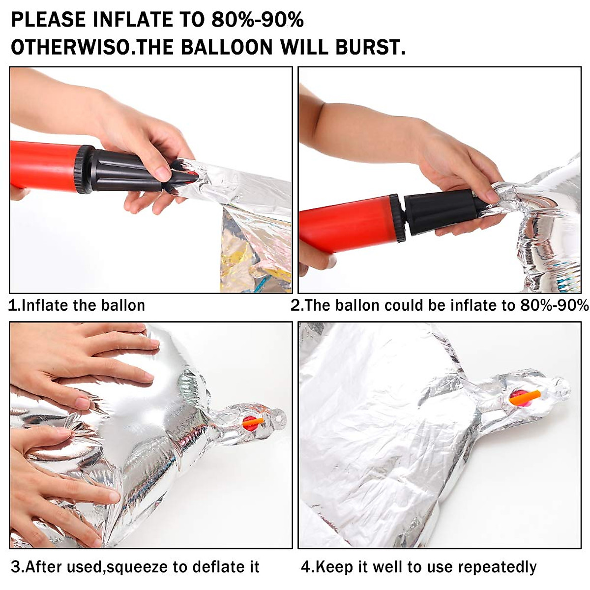 42pcs Silver Star Balloons Silver Moon Balloons Star Balloons Metallic Moon and Star Balloons for Ramadan Eid Mubarak Decorations Graduation, Baby Shower, Space Birthday Party Decorations Supplies