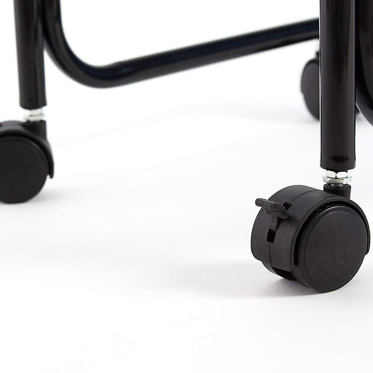 Lomani 3-layers laundry basket on wheels, laundry storage and organizer, cloth basket cart, organizer cart for clothes-BK