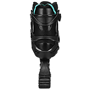 Roller Derby Q-84 Women's Inline Skates - Black/Teal - Size 08