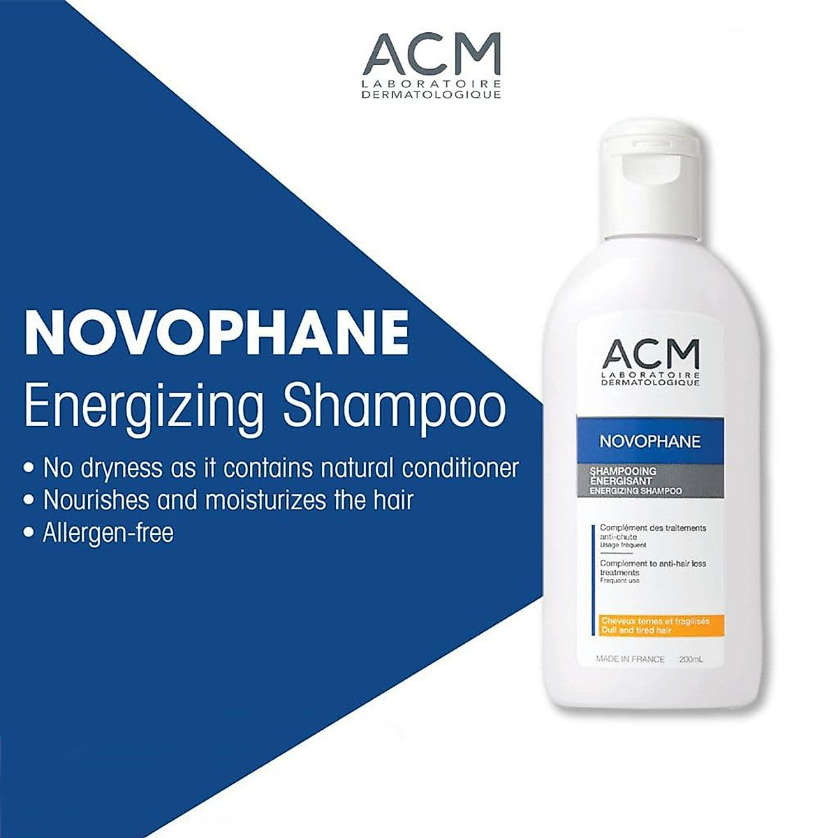 Novophane Energizing Shampoo (125mL)