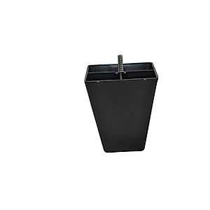 FR Black Plastic Pyramid Style 4.5 Inch Leg for Sofas and Recliners