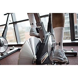 Under Armour Adult Performance Tech Crew Socks, Multipairs , White (6-Pairs) , Large