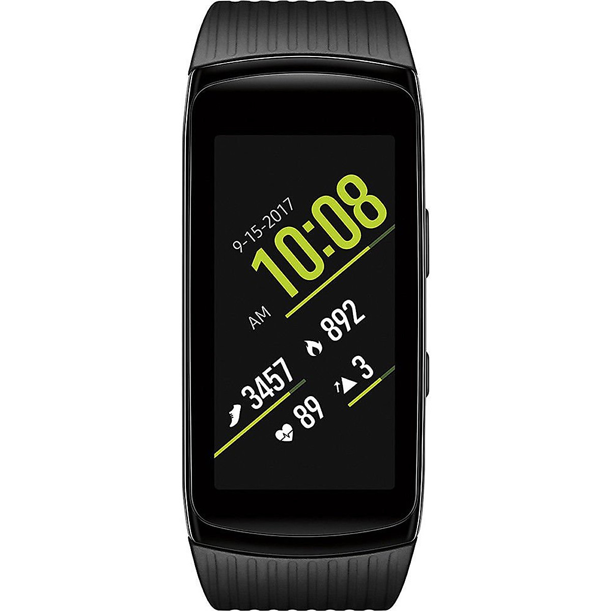 Samsung Gear Fit2 Pro Fitness Smartwatch (Small) - Black (Renewed)