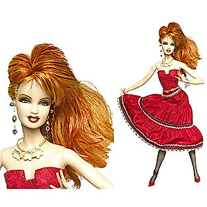 New Girls Gift Barbie Collector Ladies of the 80's Cyndi Lauper Doll Pink Label 2010 R4460 NEW