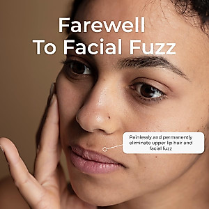 ELAINE PERINE Facial Hair Inhibitor Cream - Permanent Face Hair Solution for Women - Stop Hair Growth with Natural Ingredients - Made in Germany