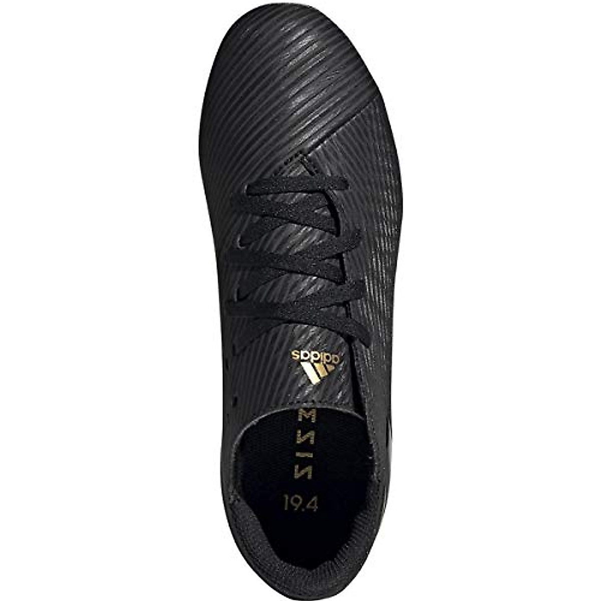 adidas Nemeziz 19.4 FxG Cleat - Kid's Soccer Core Black/Utility Black