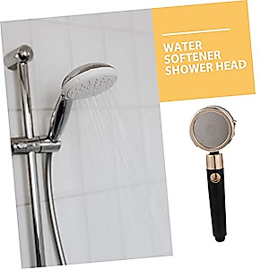 Yardwe 1 Set Pressurized Filter Shower Waterfall Showerhead Suit Hand Shower Shower Sprinkler Head Removable Shower Head Water Saving Shower Head Shower Nozzle Replacement Shower Head Rim