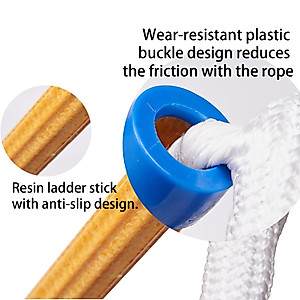 Fire Escape Ladder for Home 26ft Fire Emergency Ladders 3 Story 4 Story Safety Survival Ladders Rope Ladder Emergency Fire Must Haves House