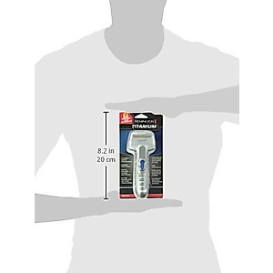 Remington MSC-140 Men's Titanium Battery Operated Foil Travel Shaver, Silver