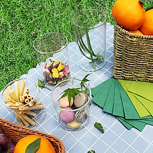 SIXAQUAE Glass Food Storage Containers Jar Seal Bamboo Lids 4 Packs 1000ml Airtight Canister Organization Sets Stackable…