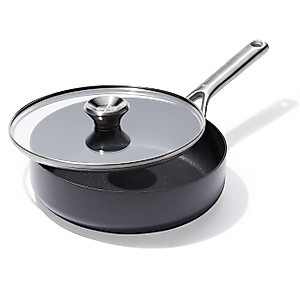 OXO Professional Hard Anodized PFAS-Free Nonstick Frying Pan and Saute Pan Set, Induction, Diamond reinforced Coating
