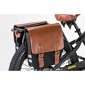 Cheetah Cafe Racer Leather Pannier