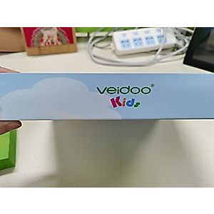 Veidoo Kids Tablet, 7 inch Android Tablet PC, 2GB RAM 32GB ROM, Safety Eye Protection Screen, WiFi, Dual Camera, Games, Parental Control APP, Tablet with Silicone Case(Dark Blue)