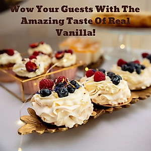 Wellbee's Pure Vanilla Extract 4 oz - Gourmet Vanilla - Non-GMO - Paleo & SCD Approved - All-Natural Flavor Vanilla Extract for Baking