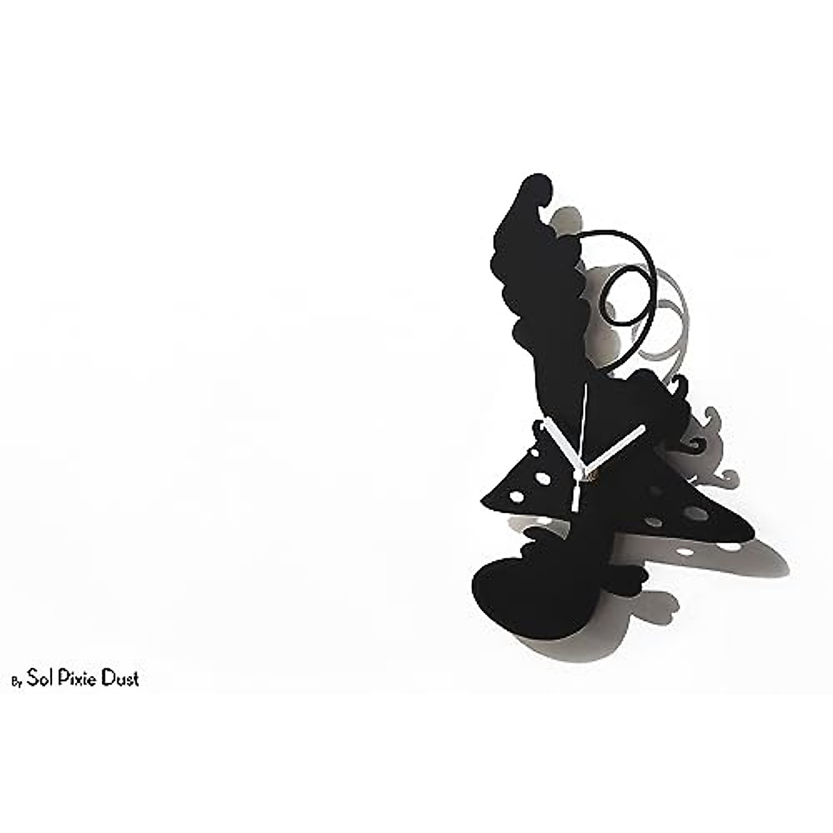 Smoking Caterpillar Silhouette Wall Clock - Alice and Wonderland - Wonderland Party - Alice's Adventures - Alice Decor - Funny Gift Ideas