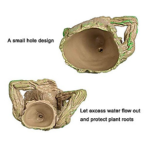 Baby Groot Flowerpot Tree Man Planter Flower Pot with Drainage Hole Pencil Pen Holder,Diligencer Office Party Ornament Christmas Birthday Gift Planter 6