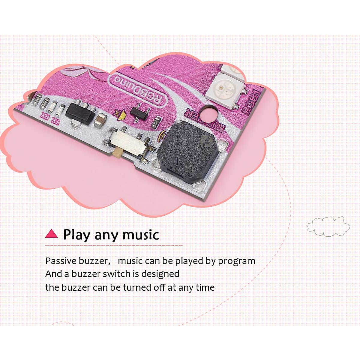 BIQU RGBDuino UNO V1.2 Jenny Development Board ATmega328P Chip CH340C VS Arduino UNO R3 Upgrade for Raspberry Pi 4 Raspberry Pi 3B