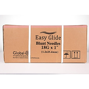(Qty 50) 18 ga x 1" Dispensing Needle, Blunt Tip