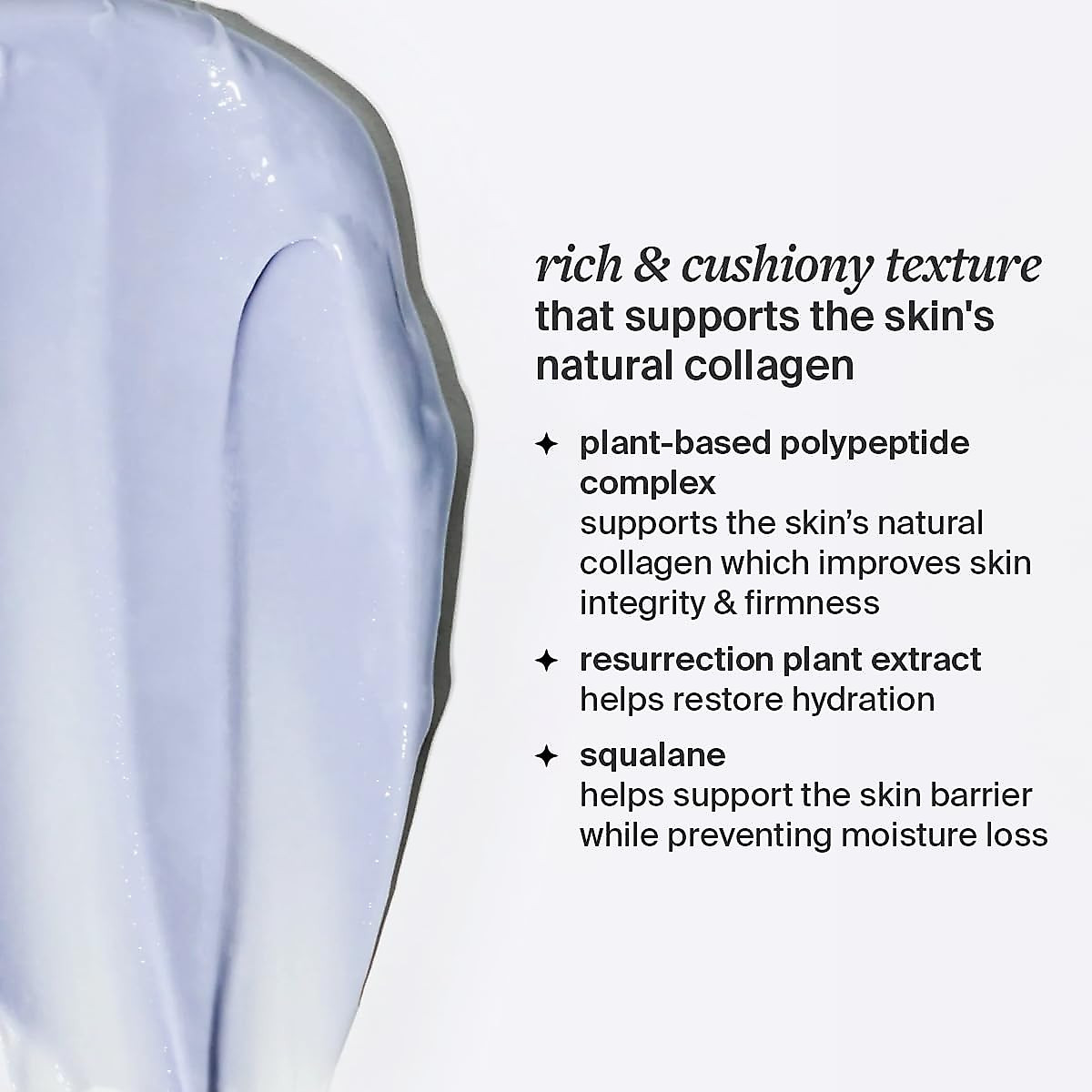 Cocokind Resurrection Polypeptide Cream, Hydrating Face Moisturizer with Peptides and Squalane, Anti Aging Skin Barrier Repair Cream for Dry Skin