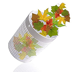 PoolSupplyTown Upgraded W560 Inline Pool Leaf Canister/Leaf Catcher/Leaf Trap with Basket Replace Hayward W560 W530, Zodiac W26705, and Pentair R211084 Pool Cleaner Leaf Canister