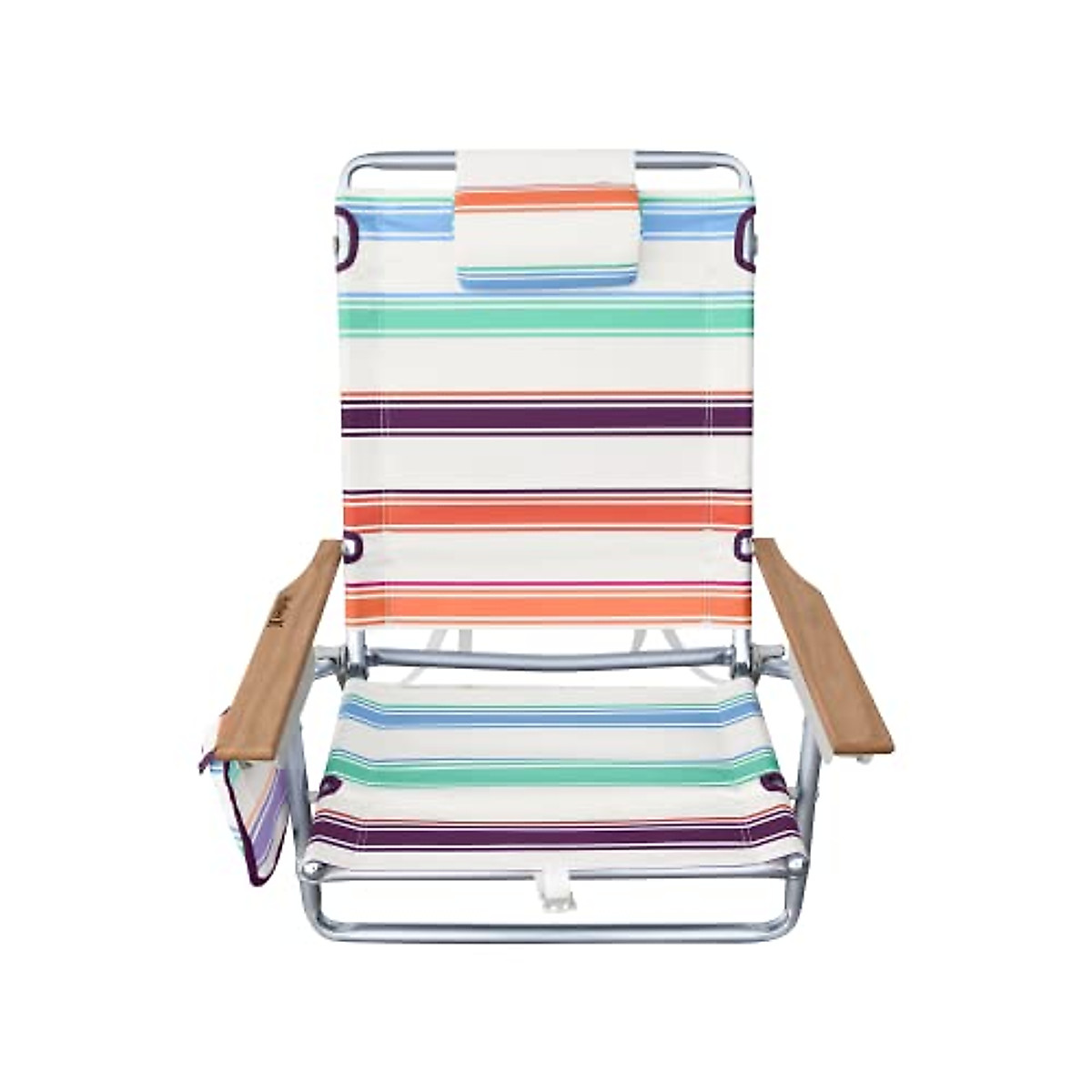 Hurley Deluxe Backpack Beach Chair, One Size, Plum