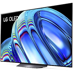 LG 65-Inch Class OLED B2 Series Alexa Built-in 4K Smart TV, 120Hz Refresh Rate, AI-Powered, Dolby Vision IQ and Dolby Atmos, WiSA Ready, Cloud Gaming (OLED65B2PUA, 2022) (Renewed)