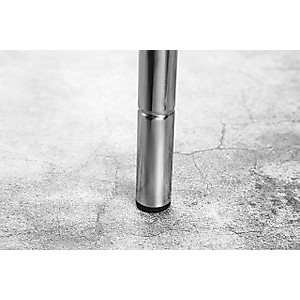 Plastic Plugs Furnigear Tubing End Caps Chair End Caps 1” Outside Bottom Round Tubing Caps Round Furniture Sliders Glides Black (40pack)