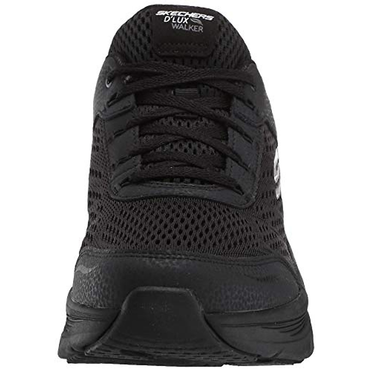 Skechers womens D'lux Walker-infinite Motion Sneaker, Black, 6 US