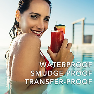 ALLROSE Eyebrow Stamp Stencil Kit - Waterproof Eye Brow Stamping Kit for Perfect Eyebrows with 20 Brow Stencils, Brow Stamp Stencil Kit, Dark Brown