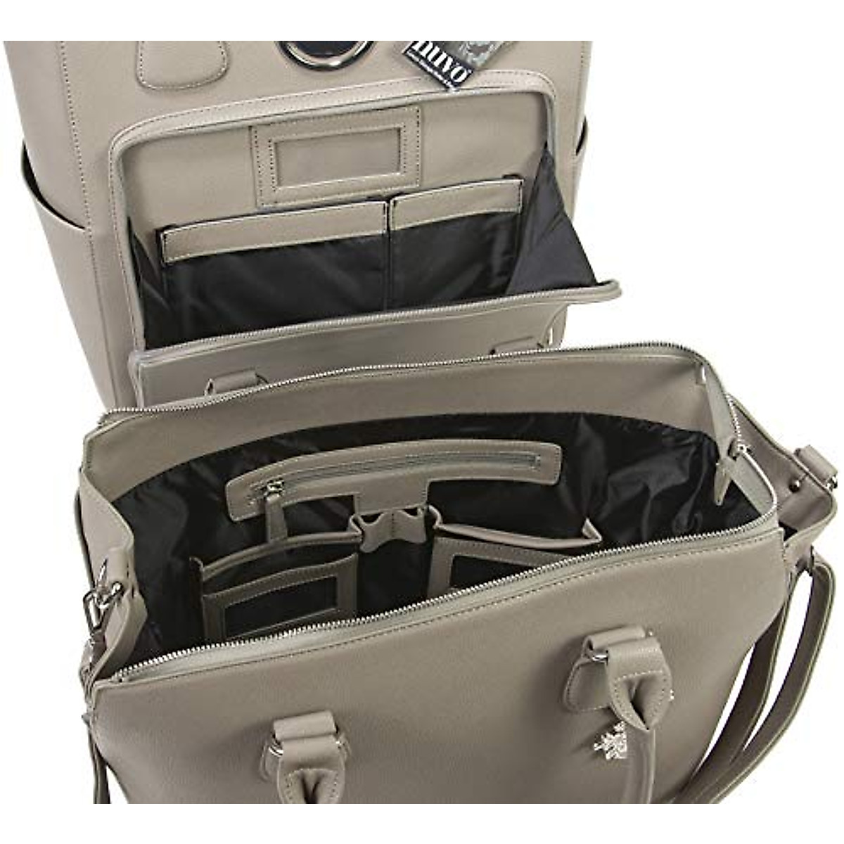 Tonic Studios Nuvo Luxury Rolling Storage Set 2/Pkg-Windsor Grey